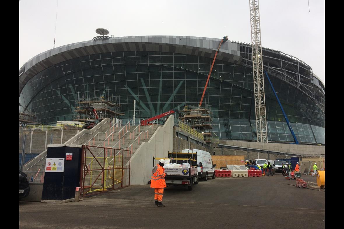 In pictures: How Spurs' stadium now looks, three months after delay ...